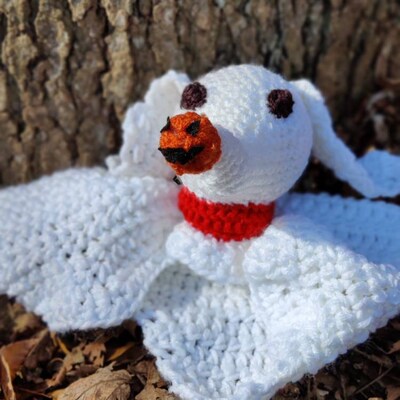 Crochet PATTERN Zero the Ghost Dog Plush Inspired by the Movie ...