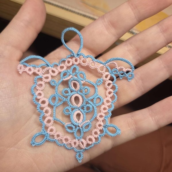 Tatting Pattern PDF "moon" for Shuttles - Etsy