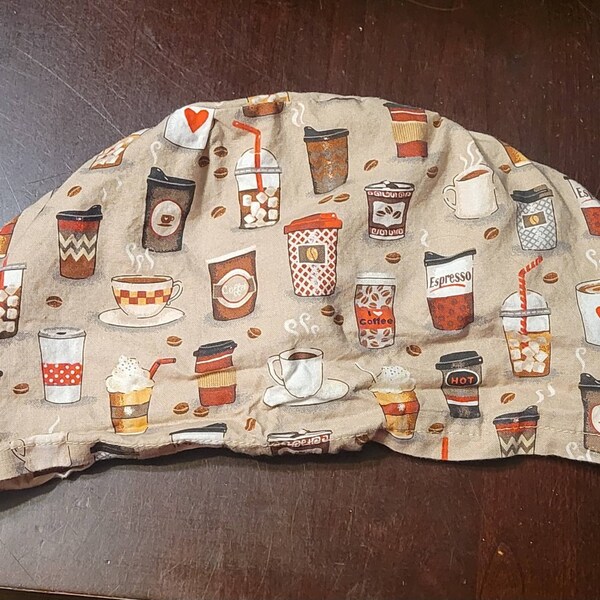 Rad Tech Scrub Hat Radiology X-ray Scrub Cap Satin Lined Option Euro ...