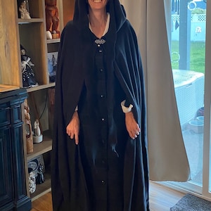 Ritual Robes Warm Polar Fleecemagickal Attire Meditation | Etsy