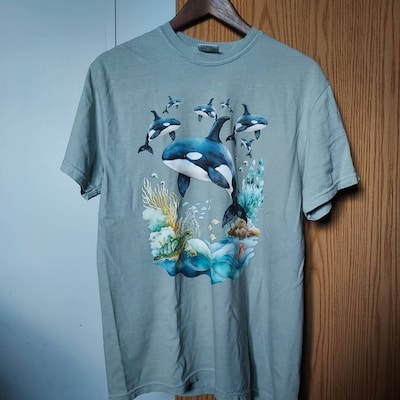 Underwater Sea Animal Vintage Hoodie Gift for Marine Biologist/ocean ...