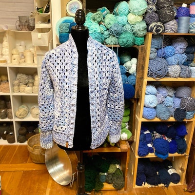 Crochet Hex Cardigan Pattern PDF INSTANT DOWNLOAD video - Etsy