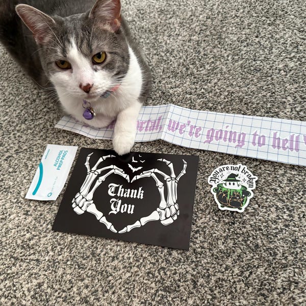 Support Your Local Cryptids Bumper Decal, Spooky Car Accessories ...