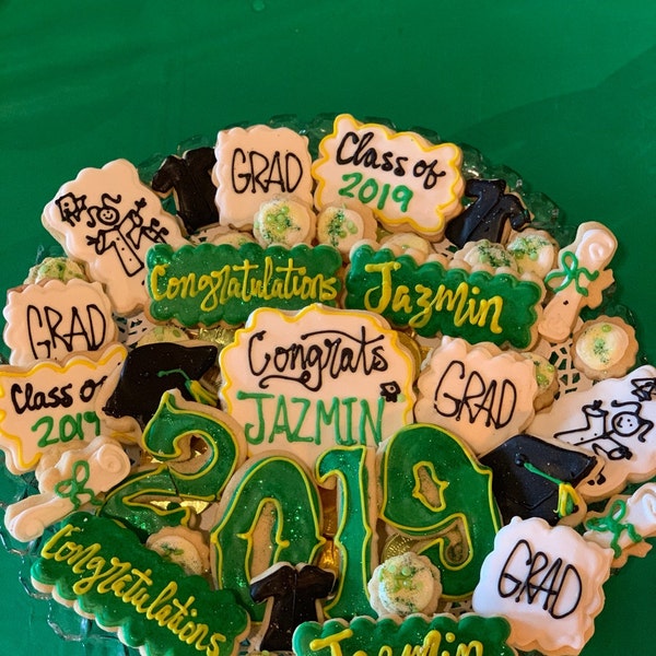 Graduation Sugar Cookies Grad Party Cookies Class of 2026 Cookies ...