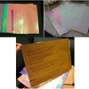 Dichroic GRAPE Mylar Sheet With Holographic, Iridescent Sheen Color ...