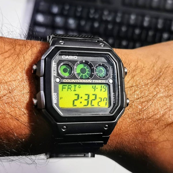 Casio AE-1200 Gradient Filter Screen - Etsy