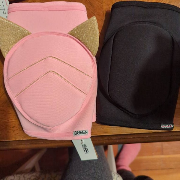 Black Knee Pads, Twerk Dance Knee Pads, Pole Dance Costume, Knee Pads ...