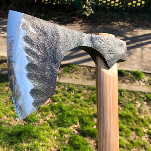 Chekan Hand Forged Axe Outdoor Axe | Etsy