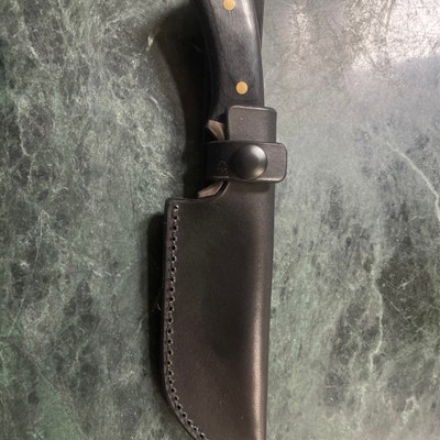 Handmade ESEE 6 Nordic Pouch Leather Sheath With Fire Steel Loop Side ...