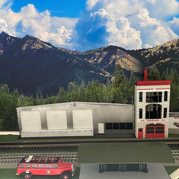 O Scale Warehouse Flat Kit Model Railroad Train Building On30 Scale - Etsy