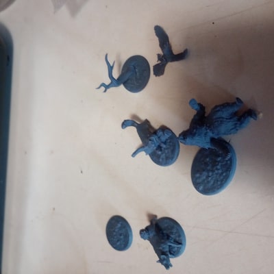 Kikimora Swamp Creature Miniature 3D Resin Printed 28-32mm - Etsy