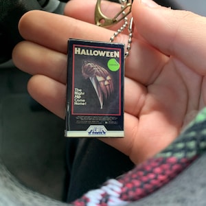 Scream Classic Horror Vhs Dvd Bluray Movie Keychain - Etsy