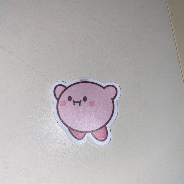 Kirby Vinyl Stickers - Etsy