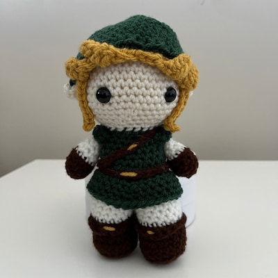 PDF: Zelda and Link Inspired Amigurumi Doll Crochet Pattern by ...