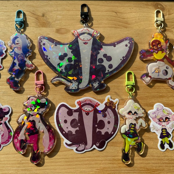 Splatoon Idol Keychains - Etsy