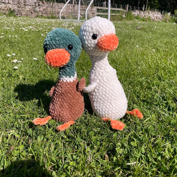 Jumbo DUCK PDF PATTERN - Etsy