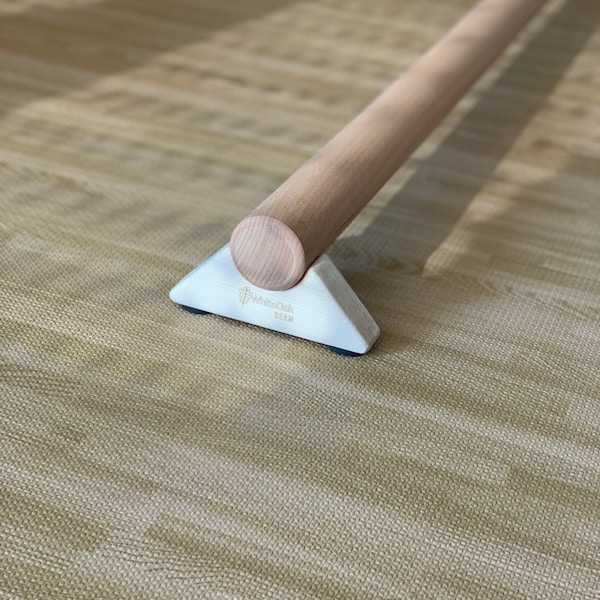 Whiteoak Round Balance Beam for Home Training, Stability, Foot Strength ...