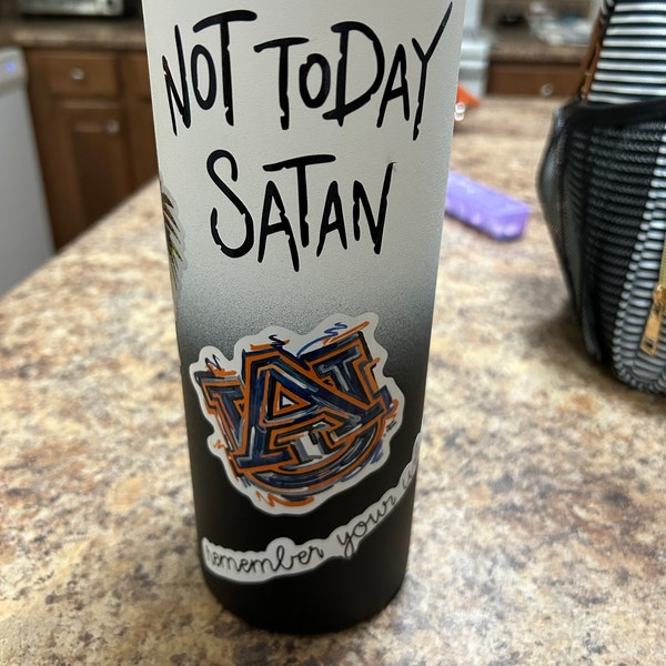 Auburn University AU Mini Vinyl Sticker by Justin Patten (storm Striker ...