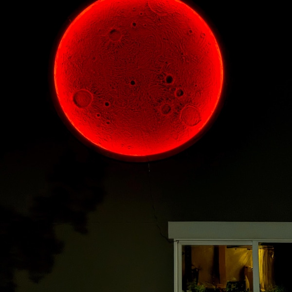 Realistic DIY Moon With 3D Illusion Instructional Pdf/how-to Guide ...