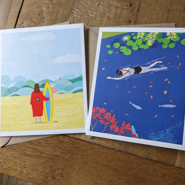 Kayak Art Print, Paddling Art Print, Kayaking Artwork, Kayaking Poster ...