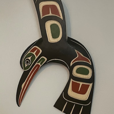 First Nations Corrine Hunt Recycled Glass Serving Tray Platter - Etsy