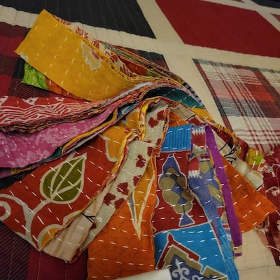 10 Pack Kantha Jelly Roll 2.5 X 45 Jelly Roll/bohemian Fabric/jelly ...
