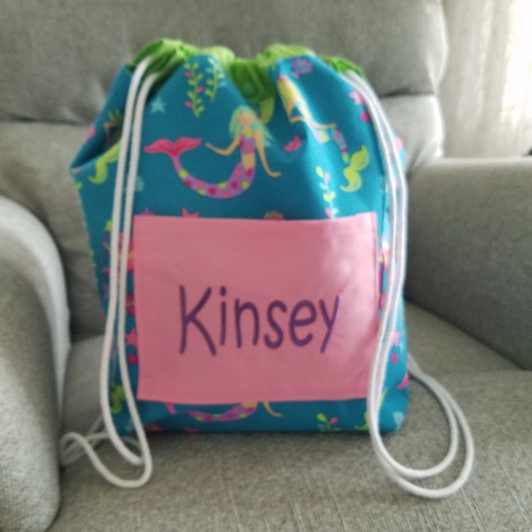 Lionel Drawstring Backpack PDF Sewing Pattern, Easy Backpack Pattern ...