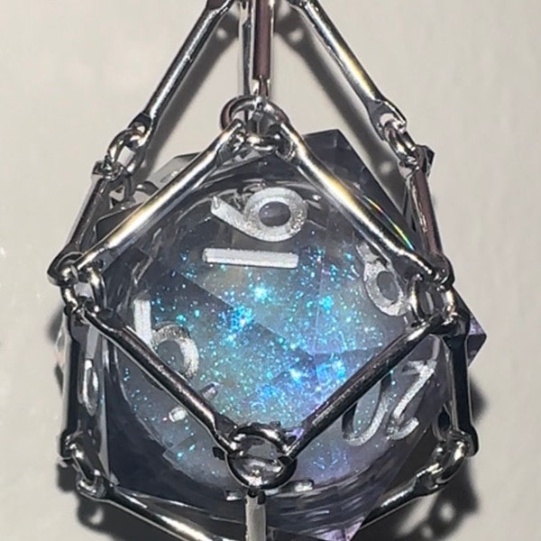 Titanium Steel Gem Holder Necklace , Titanium Steel Crystal Holder ...