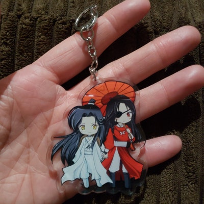 2.5 Inch Xie Lian and Hua Cheng Heavenly Blessing Acryilc Keychain - Etsy
