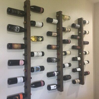 Wine Rack 12 Bottle Ladders Set of 3 - Etsy
