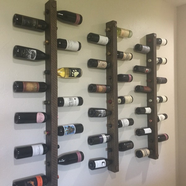 Wine Rack 12 Bottle Ladders - Set of 3 - Etsy
