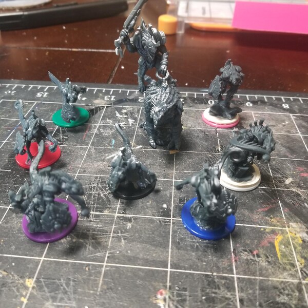 Alpha Carnadon by Clay Beast Creations | Tabletop RPG Miniature Figures ...