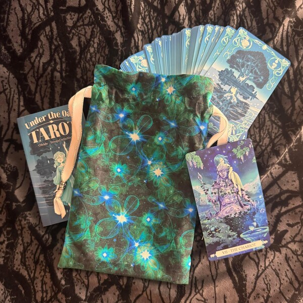 MINI Altar Cloth - Leaves Lunar Phase, Traveling Altar Cloth, Portable ...