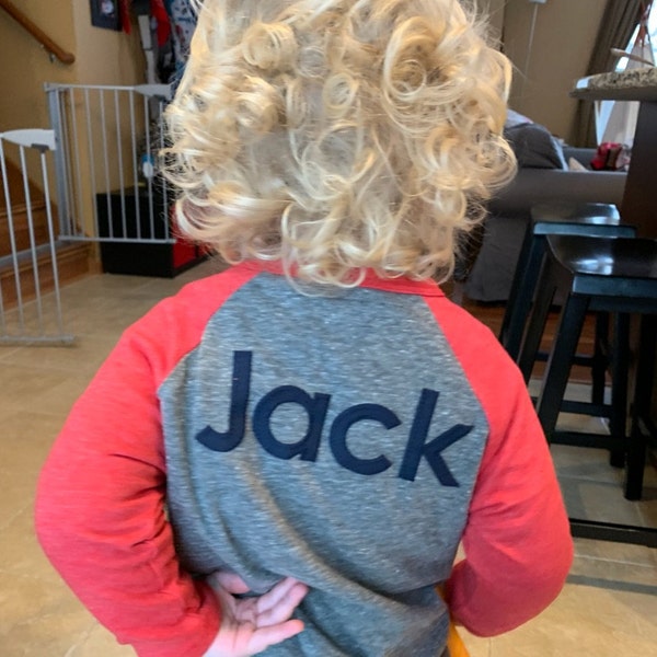 Add a Name to Your Lil Threadz Design Customize Child's Name to Shirt ...
