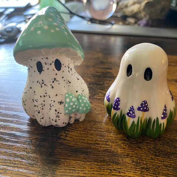 Serpent Ghost! Snake Love. Handmade Ghost Figure With Black and Gold ...