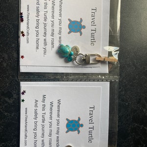 Turtle Keychain, Turtle Keyring, Personalised Gift, Travel Turtle ...