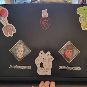 Totk Zelda Art Nouveau Waterproof Vinyl Sticker the Legend of Zelda ...