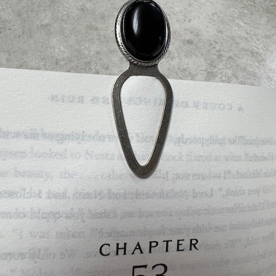 Stone Bookmarks Pick a Semi-precious Stone Aventurine Onyx Tigereye ...
