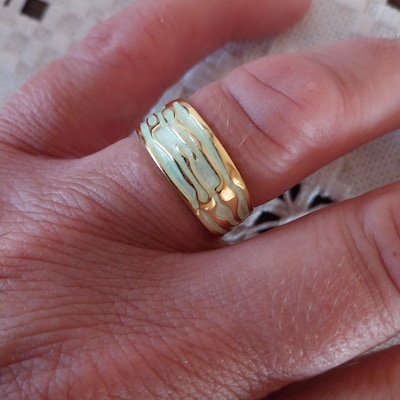 Dainty Gold Working Compass Necklace. 18k Gold Vermeil. Unique Handmade ...