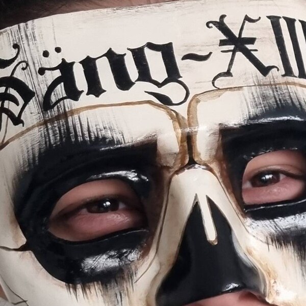 MADE TO ORDER . Viking Mask. Viking Warrior. Rune Mask. Masquerade Mask ...