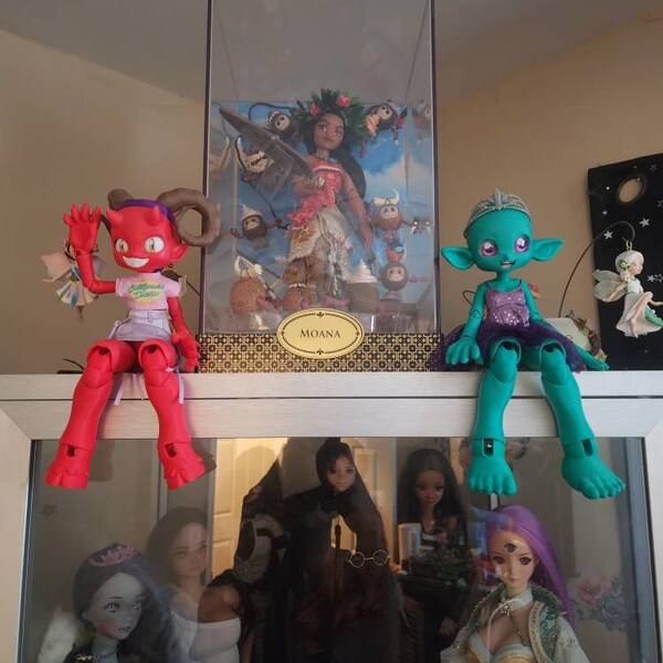 MADE to ORDER BJD, Ball Jointed Doll, Articulated Doll, Chibi Doll ...