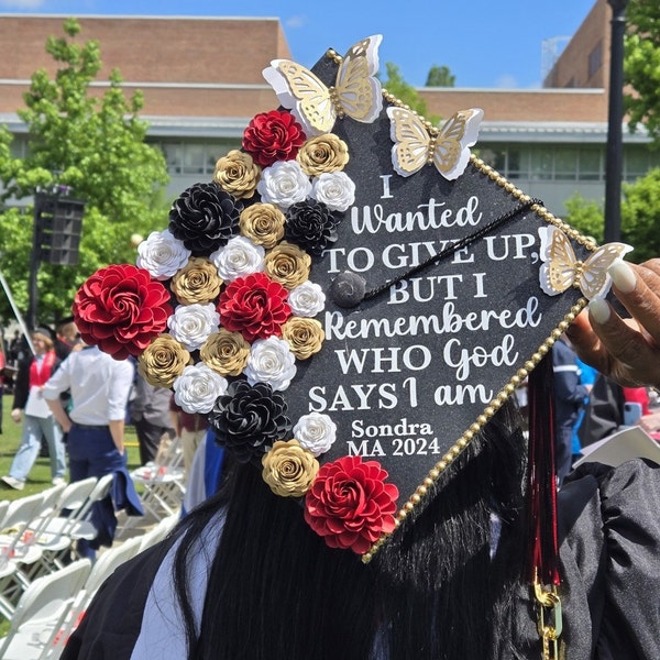 Custom Graduation Cap - Etsy