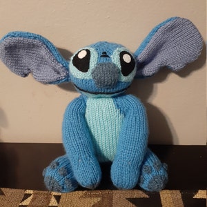 Knitting Pattern: Stitch Disney Lilo and Stitch Knitted Toy | Etsy