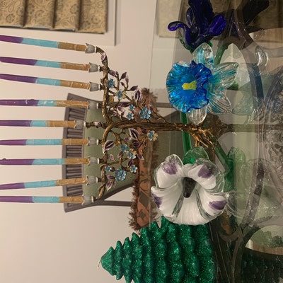 Chanukah Menorah Bonsai Tree Unique Hanukkah Menorah Modern - Etsy