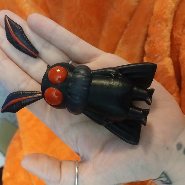 3D Printed Chibi Mothman! - Etsy