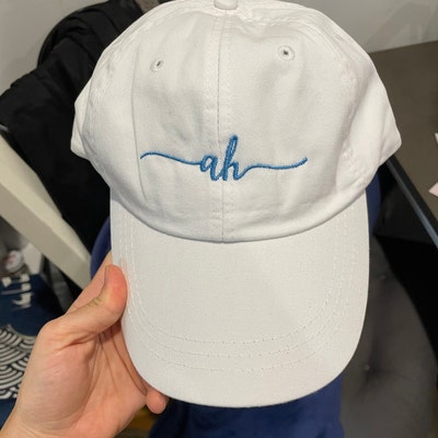 Personalized Baseball Hat, Custom Baseball Cap, Handwriting Script ...