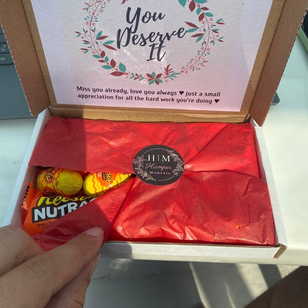 Personalised Reeses Treat Gift Box | Handmade Chocolate Hamper ...