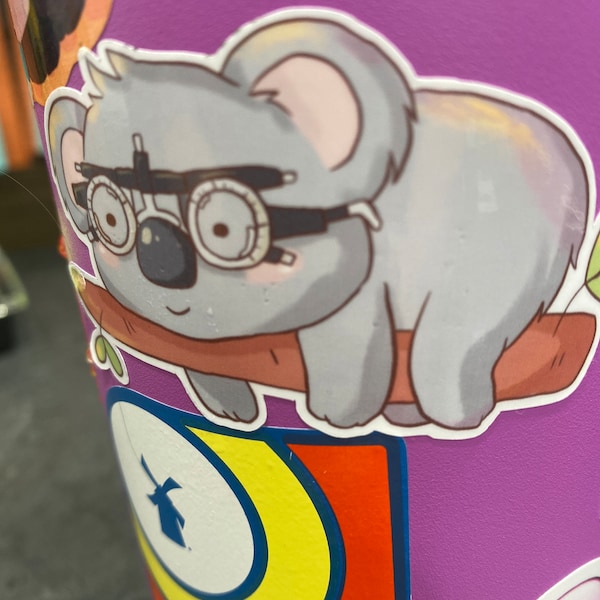 Optometry Eye Care Glasses Optometrist Cute Animals Ophthalmology Gift ...