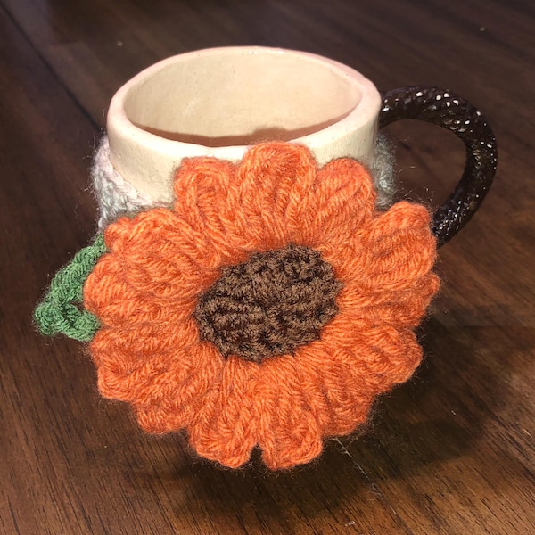 Daisy Dream Mug Cozy Pattern: Crochet Your Own Floral Bliss - Instant ...