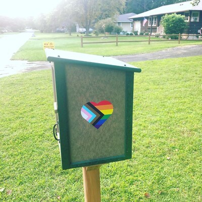 Heart Progress Pride Flag LGBTQ POC Transgender Flag Vibrant Color ...